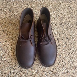 Clarks | Shoes | Clarks Mens Leather Boots 85 | Poshmark